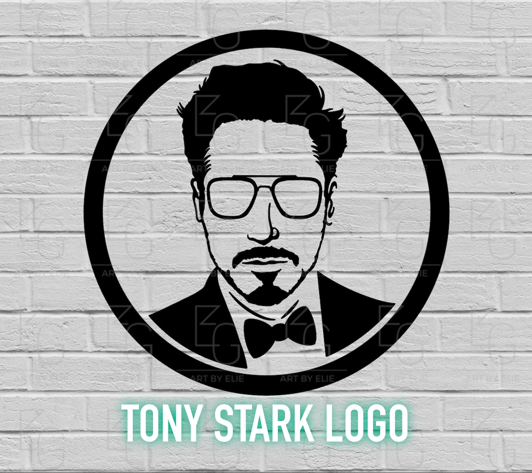 Tony Stark Logo, Marvel, Avengers | Ironman | Svg, Png, Eps, Dxf ...