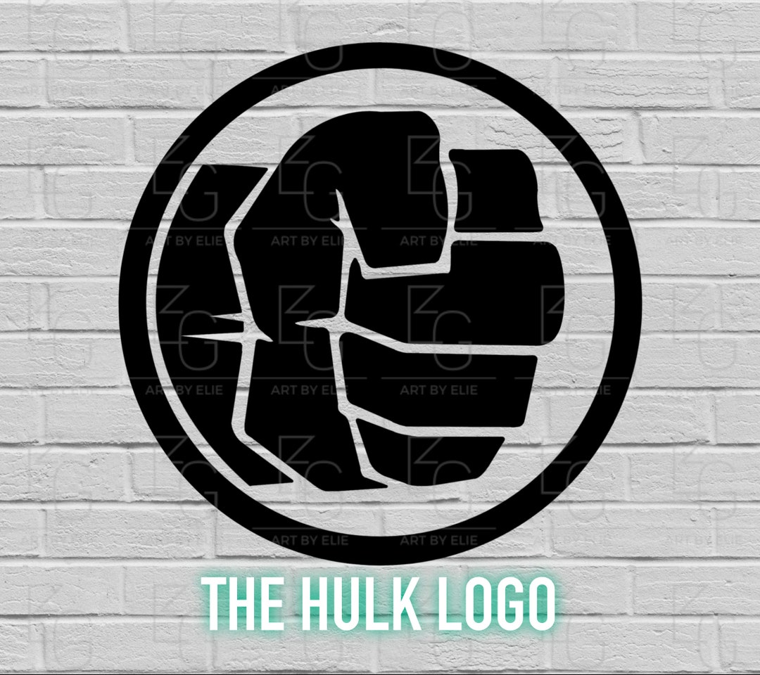The Hulk Logo, Marvel, Avengers | Svg, Png, Eps, Dxf | Cricut Cut File ...