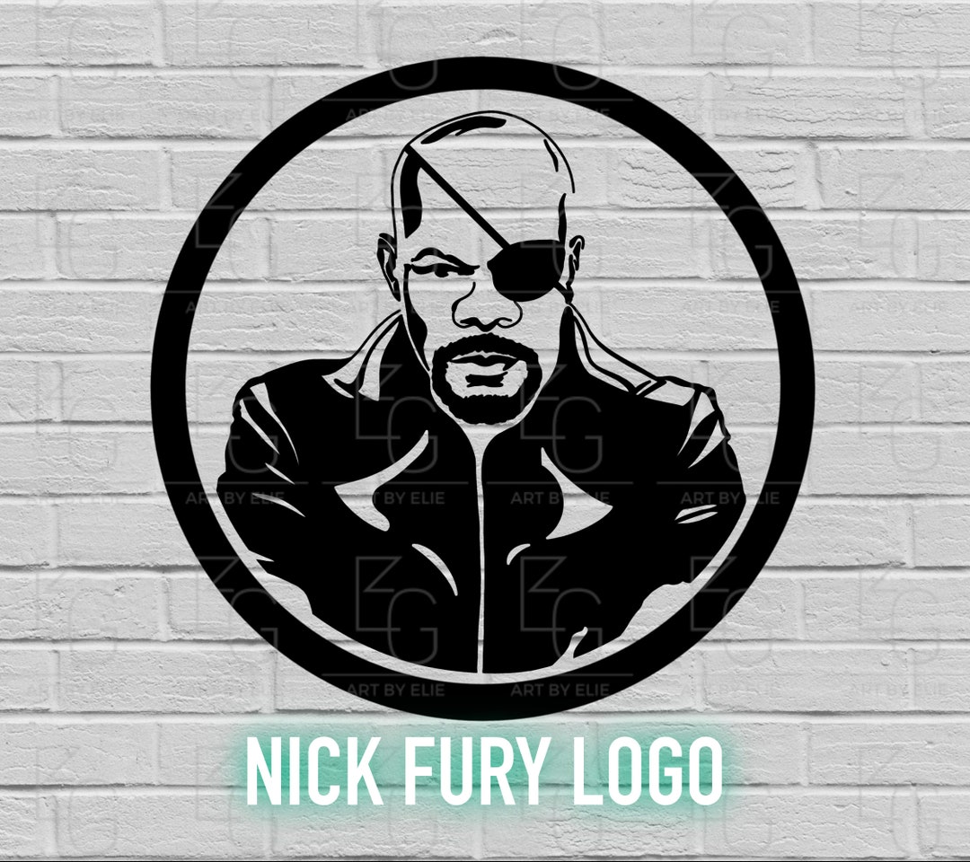 Nick Fury Logo, Marvel, Avengers Svg, Png, Eps, Dxf Cricut Cut File ...