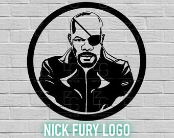 Nick Fury Svg - Etsy