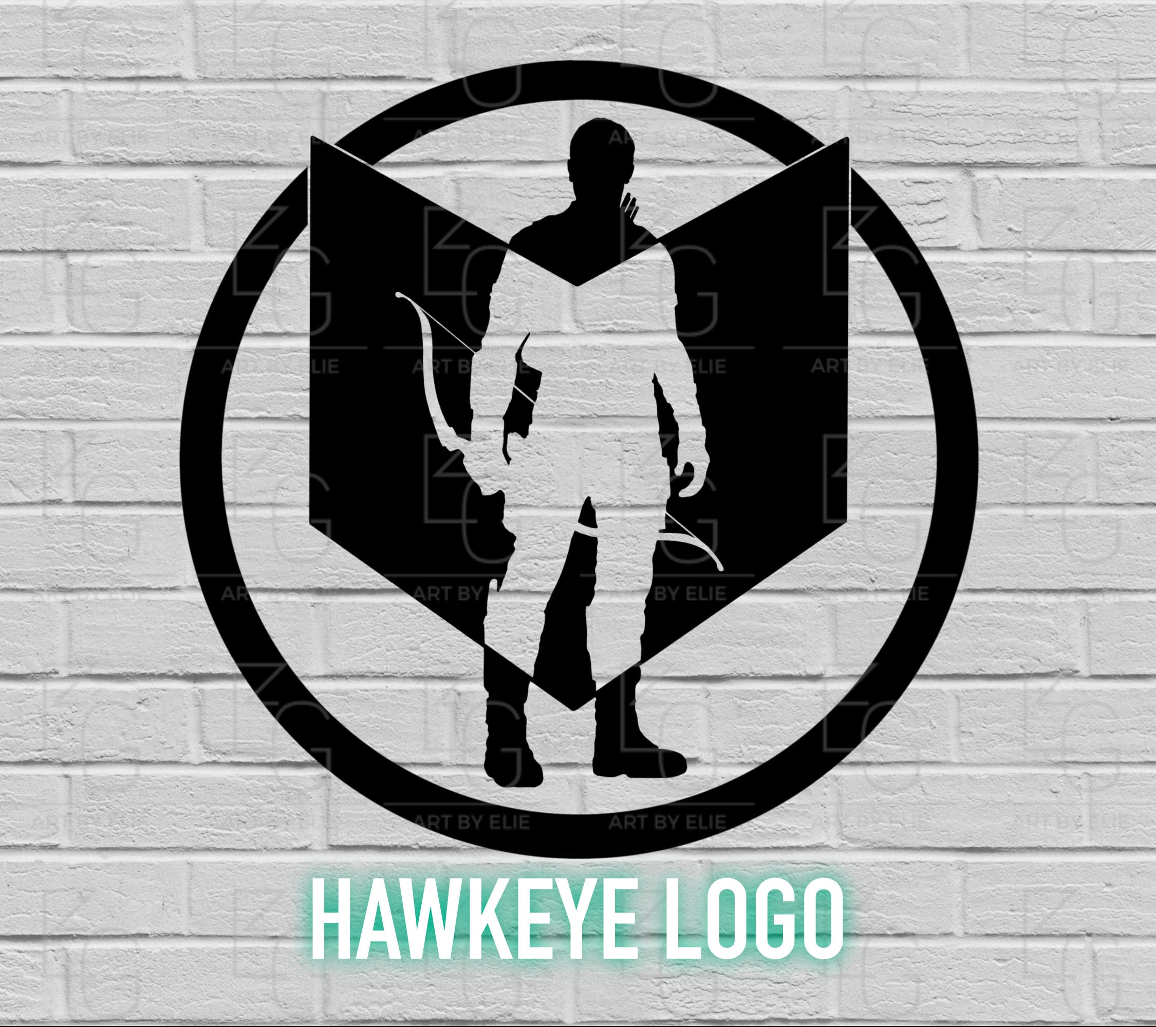 Hawkeye Silhouette