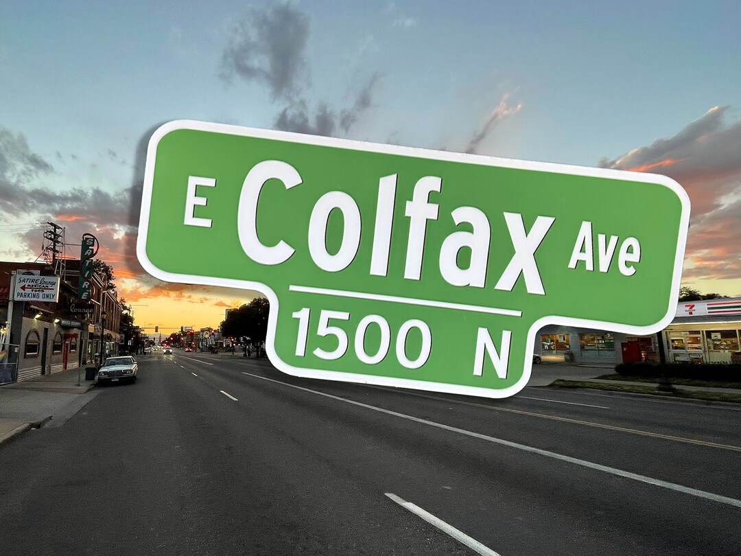 Denver Colfax Ave Bumper Sticker|car Sticker|truck Sticker|souvenir ...