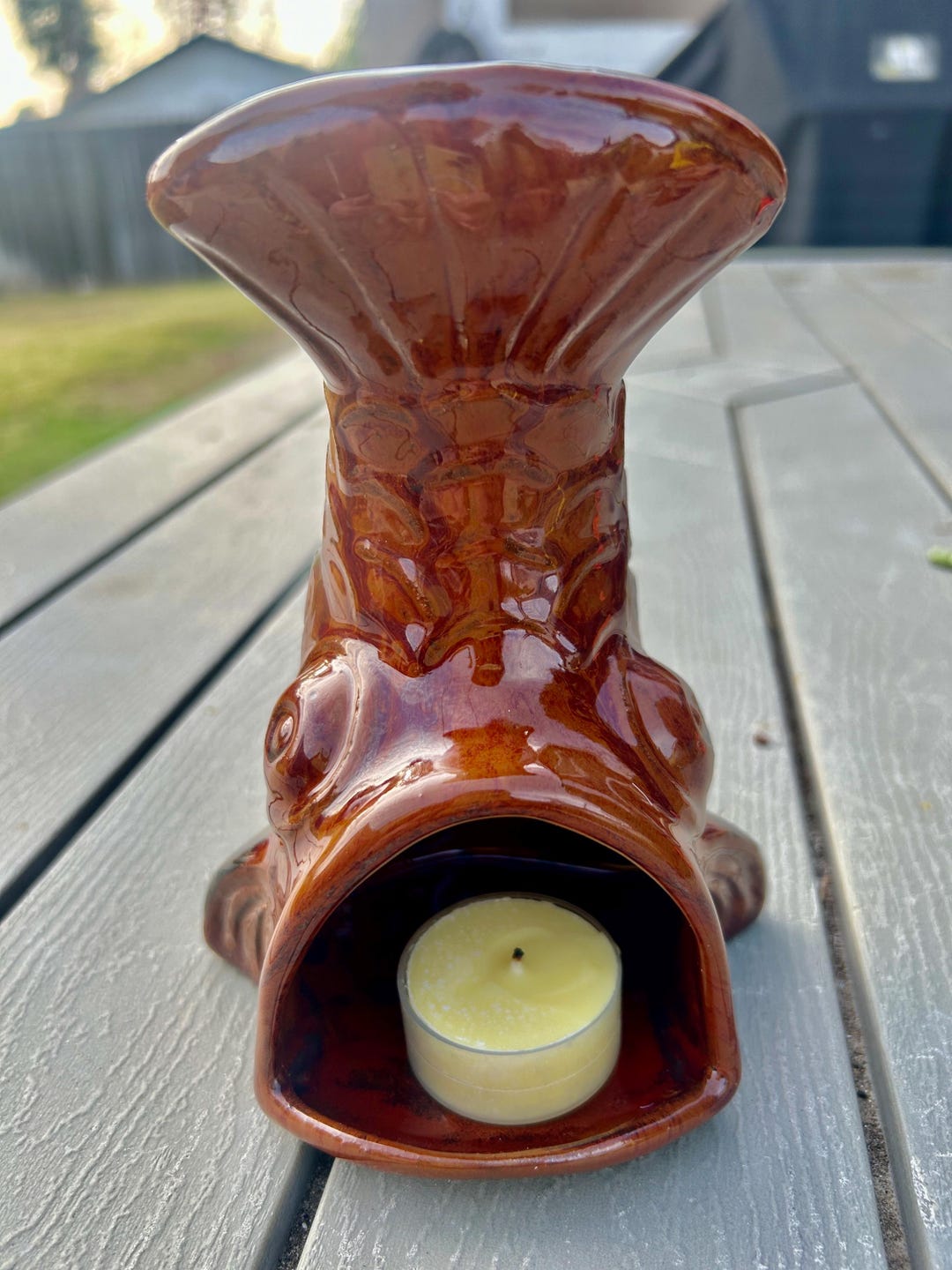 Fish Chiminea Incense Holder - Etsy