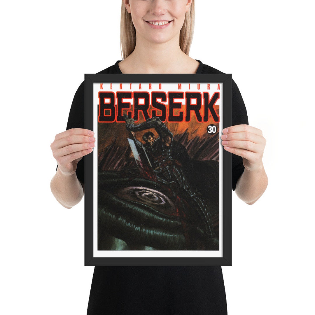 Berserk Manga Cover 30 Framed Matte Paper Poster - Etsy