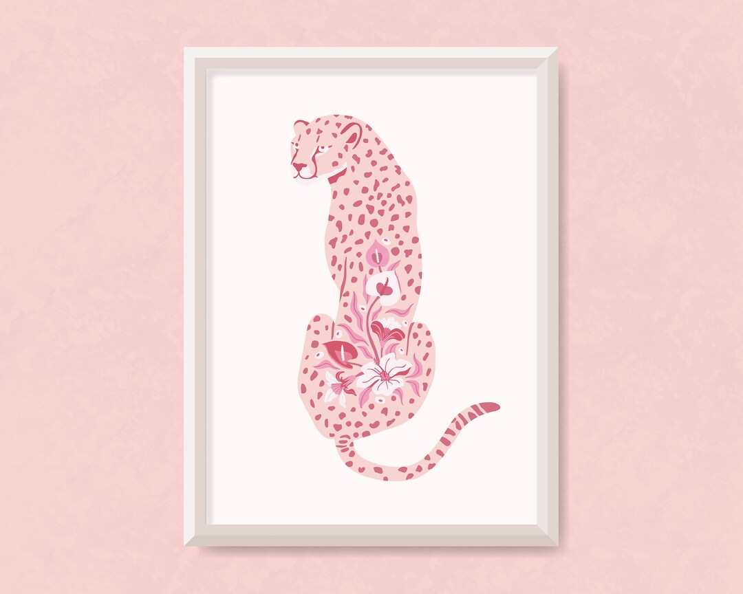 CHEETAH WALL ART Printable Animal Poster Home Decor in - Etsy