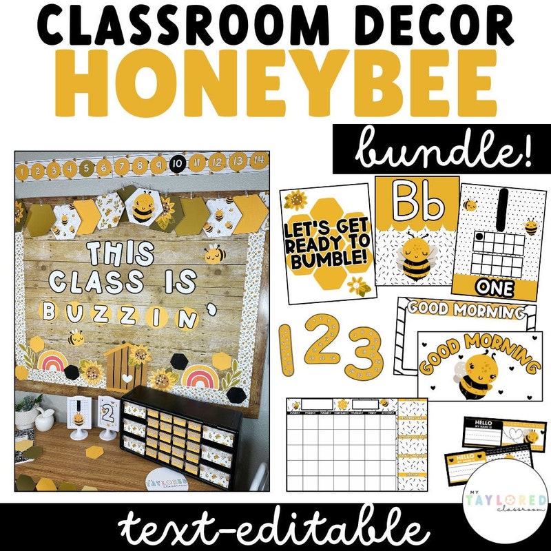 Bee Theme Decor - Etsy