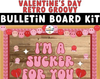 Valentines Bulletin Board Kit Valentine's Day - Etsy