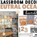 Plant Boho Neutral Classroom Decor Bundle Plant Classroom Decor Bundle ...