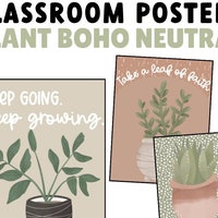 Diversity Posters Pack 3 Classroom Posters Boho Rainbow - Etsy