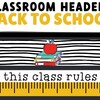 Retro Groovy Google Classroom Headers | Google Classroom Headers ...