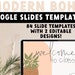 Modern Boho Google Slides Templates | Etsy