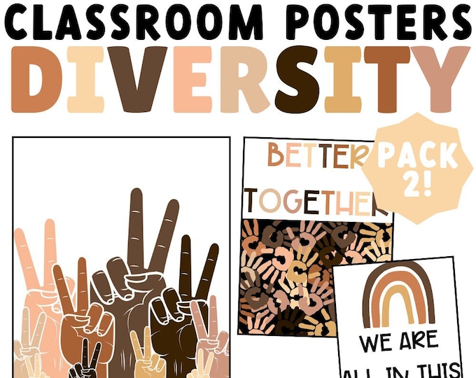 Diversity Classroom Decor, Inclusive Classroom Poster, Classroom ...