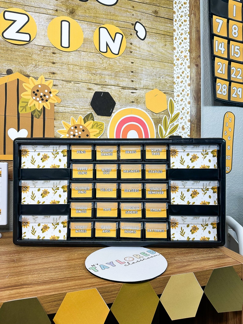Honeybee Classroom Decor EDITABLE Bee-themed Classroom Decor - Etsy