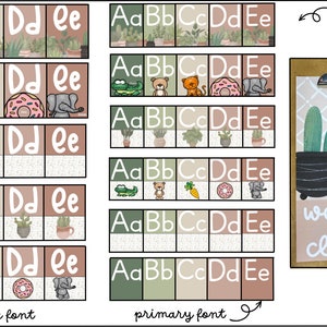 Plant Boho Neutral Classroom Decor Bundle | Plant Classroom Decor ...