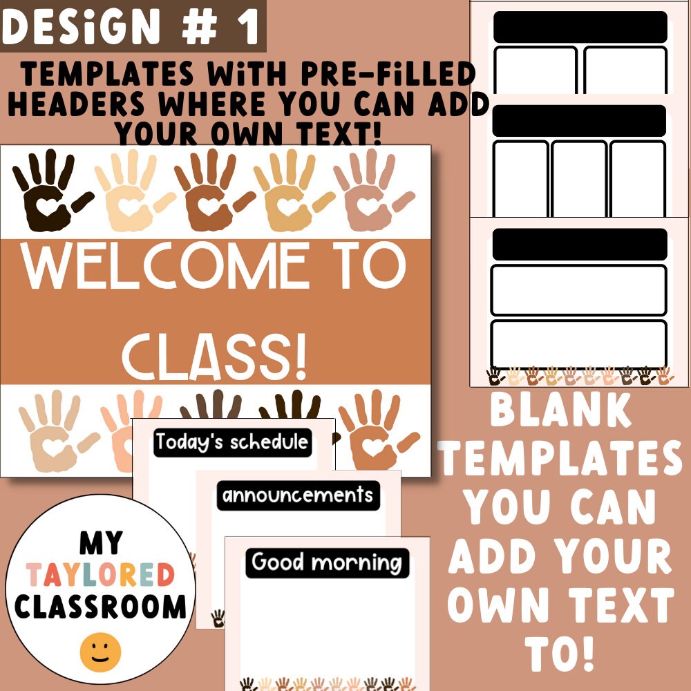 Diversity Google Slides Templates | Diversity Classroom Decor - Etsy