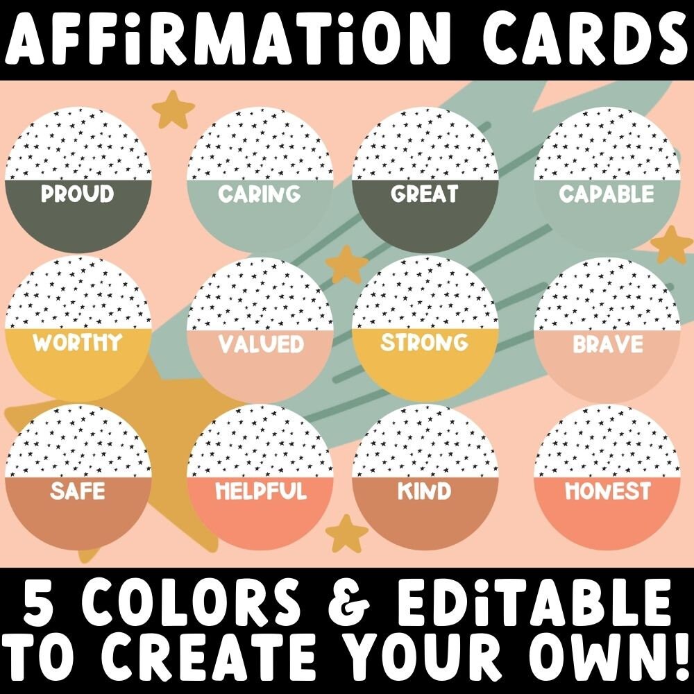 Affirmation Station Superhero Theme | Superhero Classroom Decor - Etsy