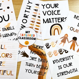 Diversity Posters | Diversity Classroom Posters - Etsy