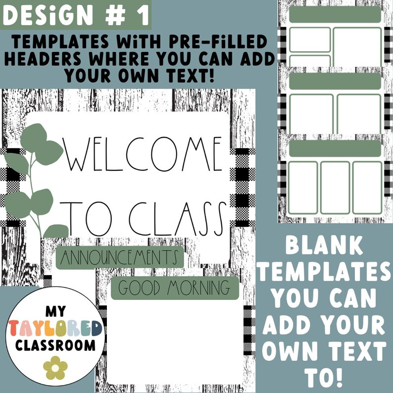 Modern Farmhouse Google Slides Templates | EDITABLE | Farmhouse ...