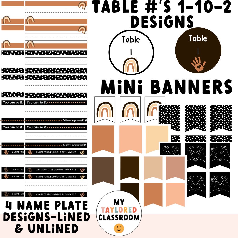 Diversity Classroom Decor Pack Diversity Decor - Etsy