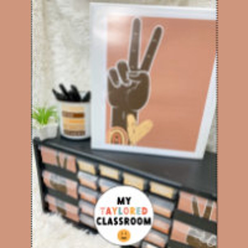 Diversity Boho Rainbow Classroom Decor Pack - Etsy