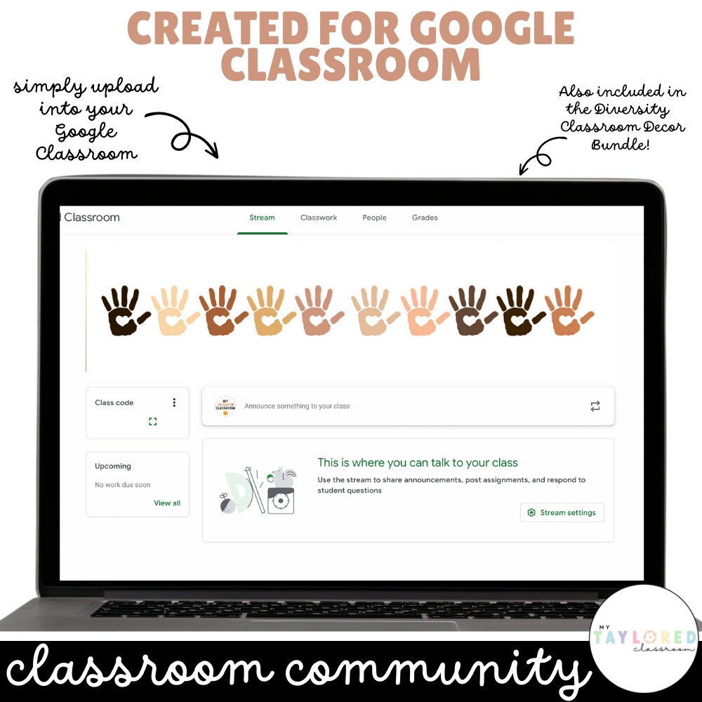 Diversity Google Classroom Headers | Diversity Classroom Decor ...