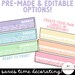 Groovy Brights Rolling Cart Labels – Retro Pastel Teacher Trolley ...