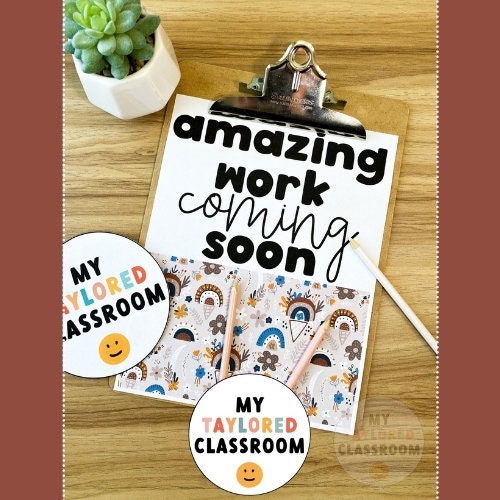 Boho Flower Classroom Decor Bundle | Boho Classroom Decor - Etsy