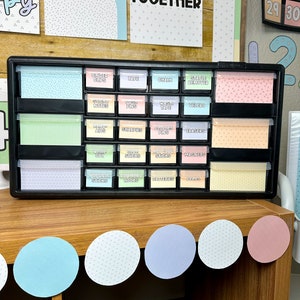 Pastel Rainbow Classroom Decor | EDITABLE | Pastel Classroom Decor ...