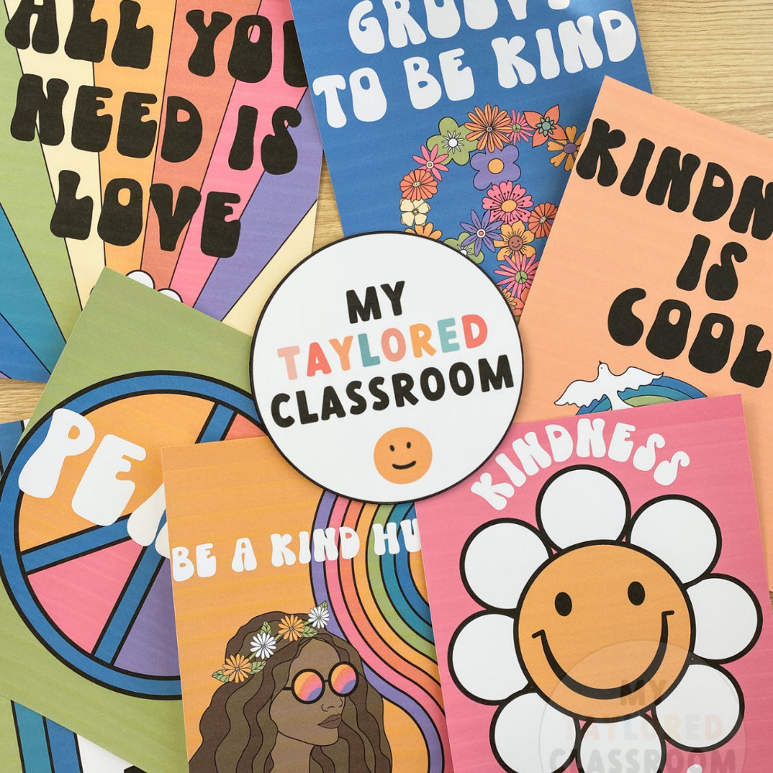 Retro Groovy Classroom Posters Retro Classroom Posters - Etsy