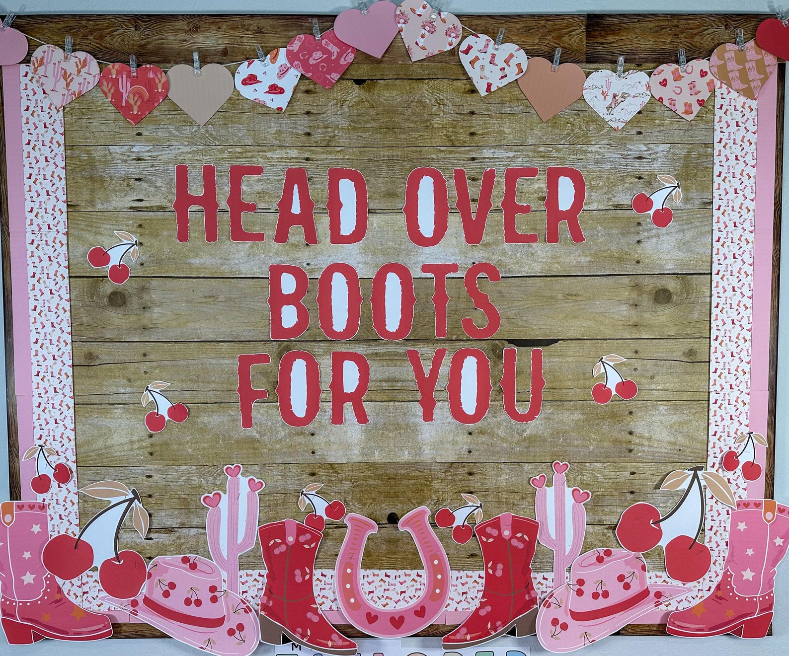 Howdy Valentine's Day Bulletin Board Kit | February Bulletin Board ...