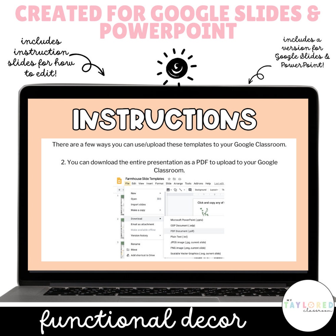 School Doodles Google Slides Templates | EDITABLE | Powerpoint Slides ...