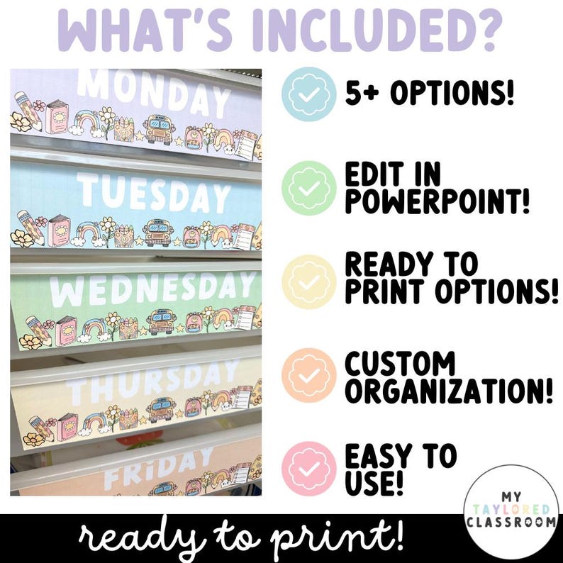 Groovy Brights Rolling Cart Labels – Retro Pastel Teacher Trolley ...
