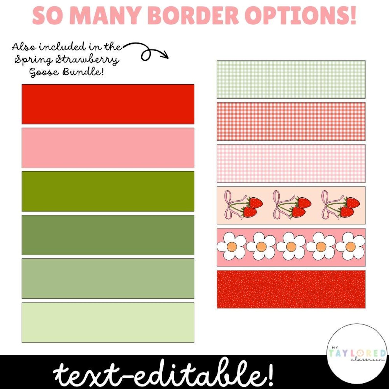 Spring Strawberry Goose Bulletin Board | March April Bulletin Board ...