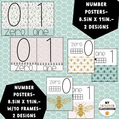 Vintage Bees Classroom Decor Bee-themed Classroom Decor - Etsy