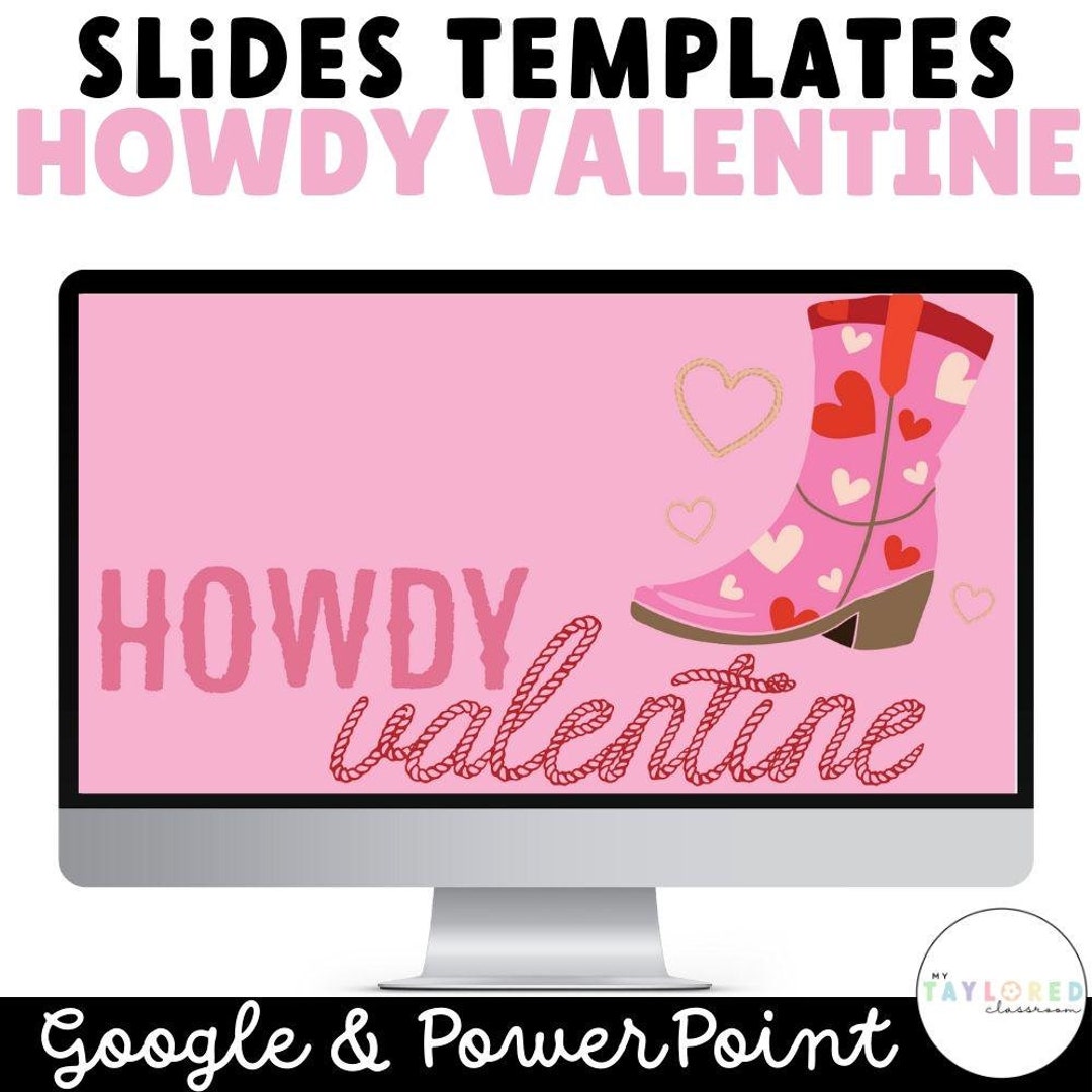 Howdy Valentine's Day Slides Templates | Google & Powerpoint | February ...