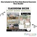 Plant Boho Neutral Classroom Posters Plant Classroom Decor - Etsy