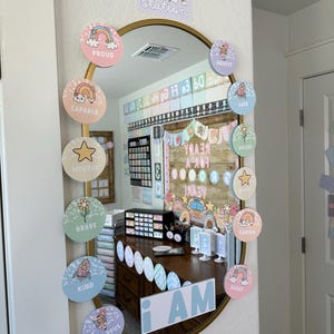 Groovy Brights Classroom Decor Bundle – Editable - Composition Notebook ...