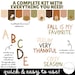 Cozy Autumn Bulletin Board Kit | Fall Classroom Decor (digital Download ...