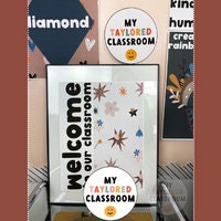 Boho Rainbow Flower Dreams Classroom Decor Bundle - Etsy