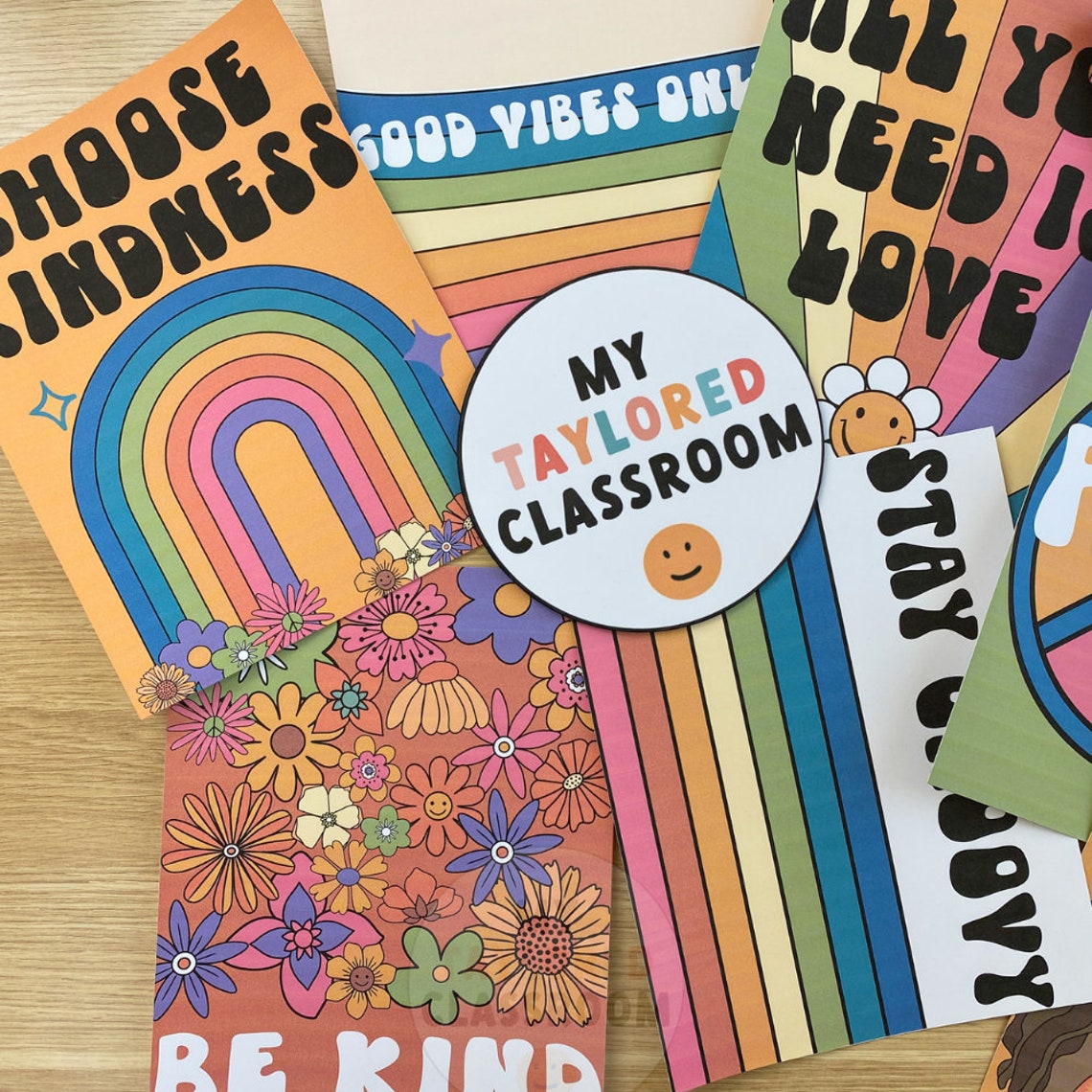 Retro Groovy Classroom Posters Retro Classroom Posters - Etsy