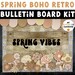 Spring Boho Retro Bulletin Board - Etsy