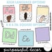 School Doodles Alphabet Classroom Posters | EDITABLE | Calm Pastel ...