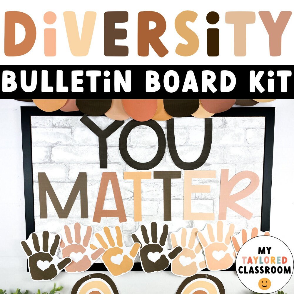Diversity Bulletin Board Kit - Etsy