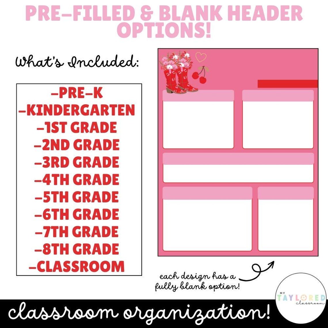 Howdy Valentine's Day Newsletter & Calendar Templates | February ...