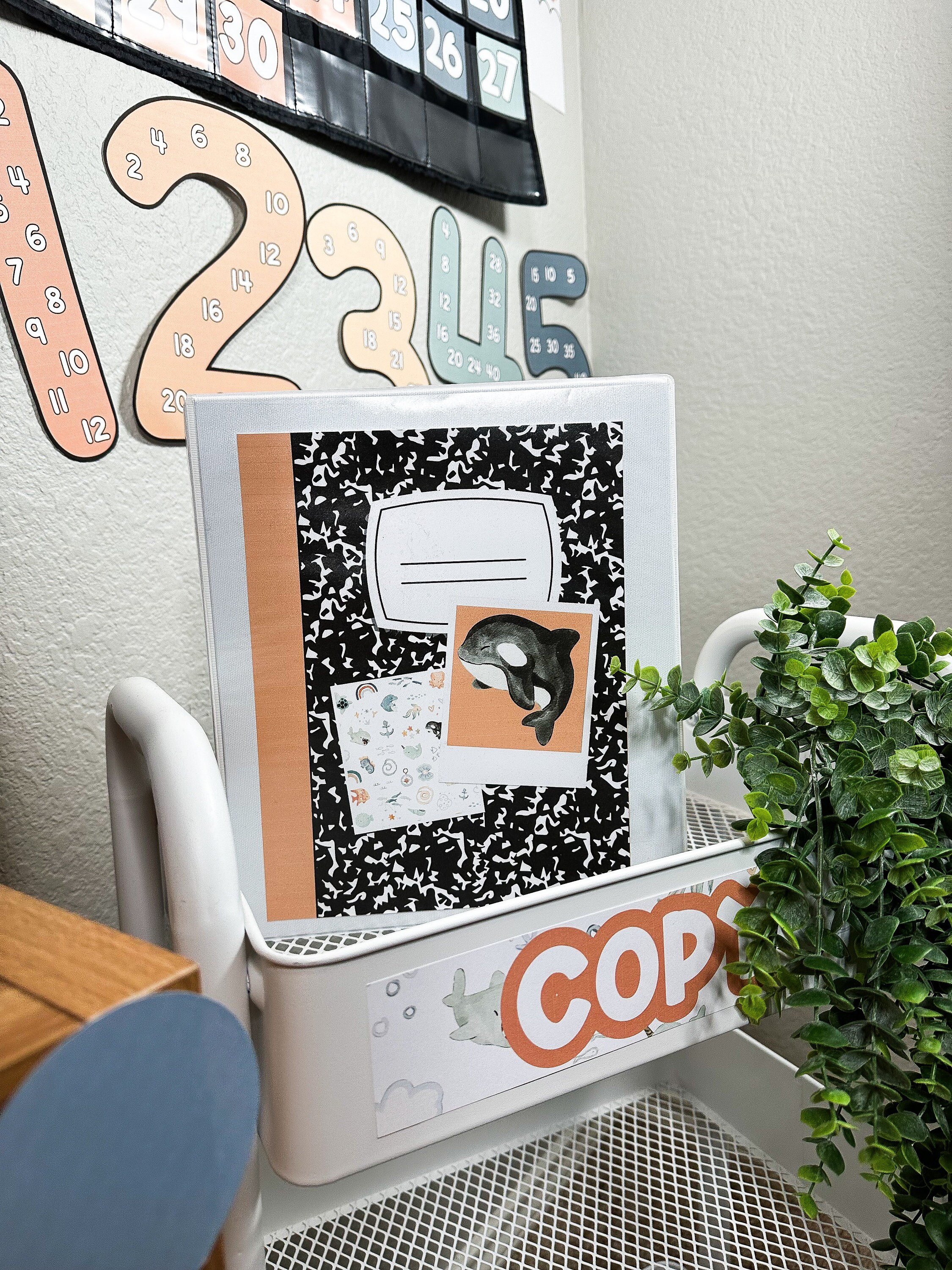 Neutral Ocean Classroom Decor | EDITABLE | Modern Ocean Classroom Decor ...