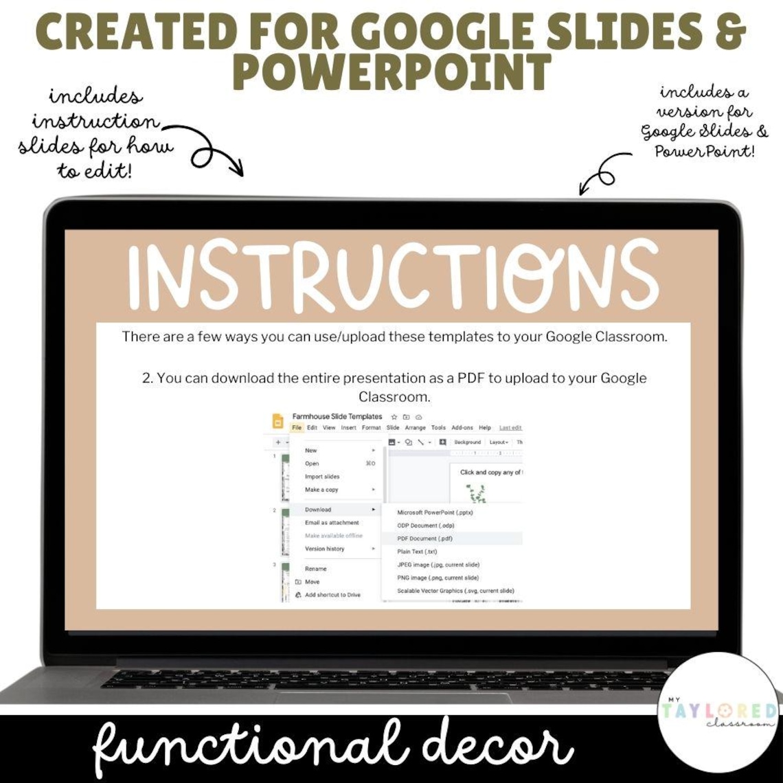 Cozy Autumn Google Slides Templates | EDITABLE | Powerpoint Slides ...