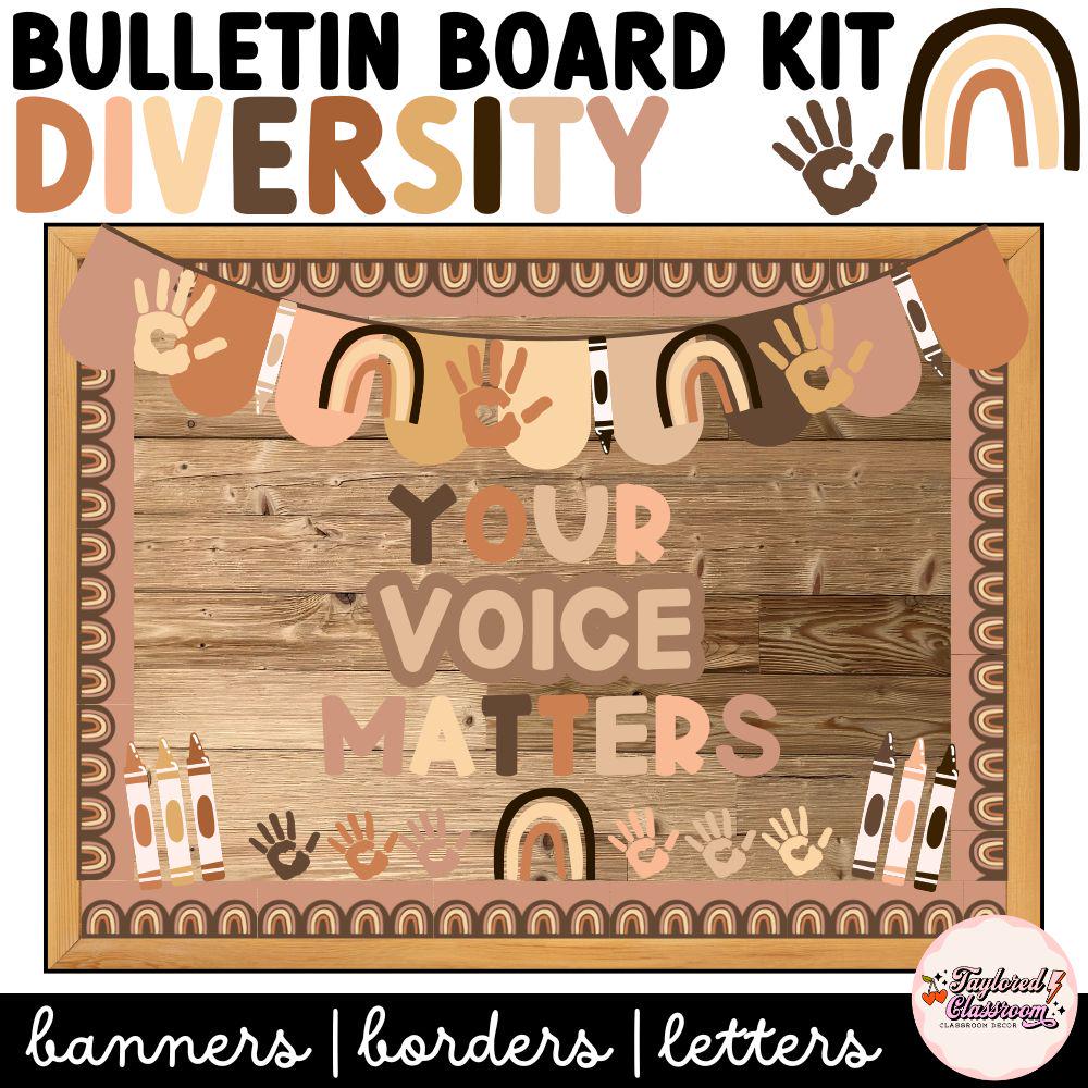 Diversity Bulletin Board Kit - Etsy