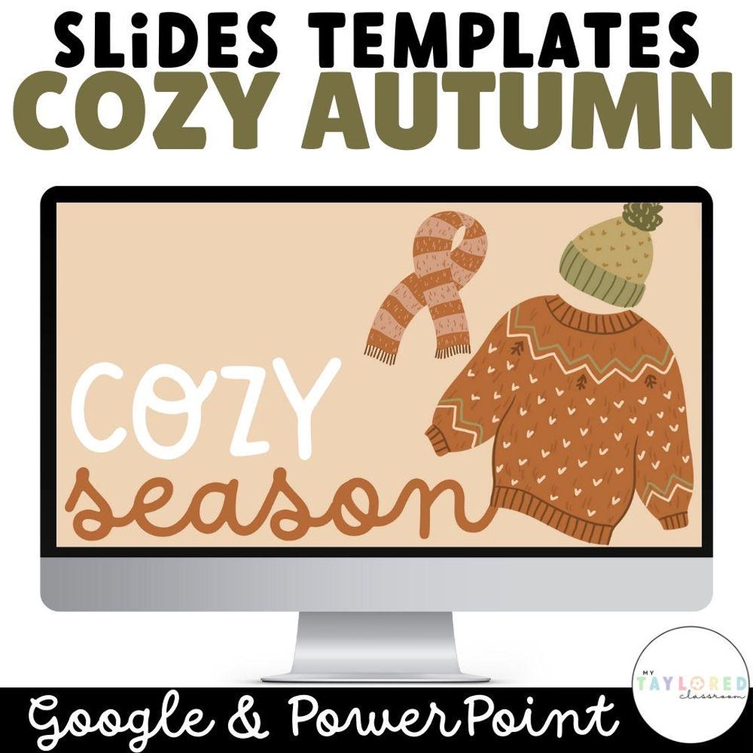 Cozy Autumn Google Slides Templates | EDITABLE | Powerpoint Slides ...