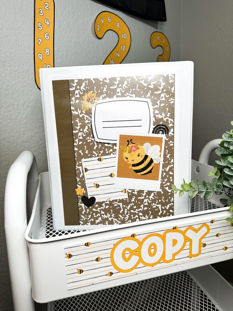 Honeybee Classroom Decor | EDITABLE | Bee-themed Classroom Decor - Etsy