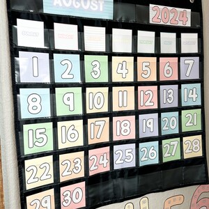 Pastel Rainbow Classroom Calendar Kit | EDITABLE | Pastel Classroom ...